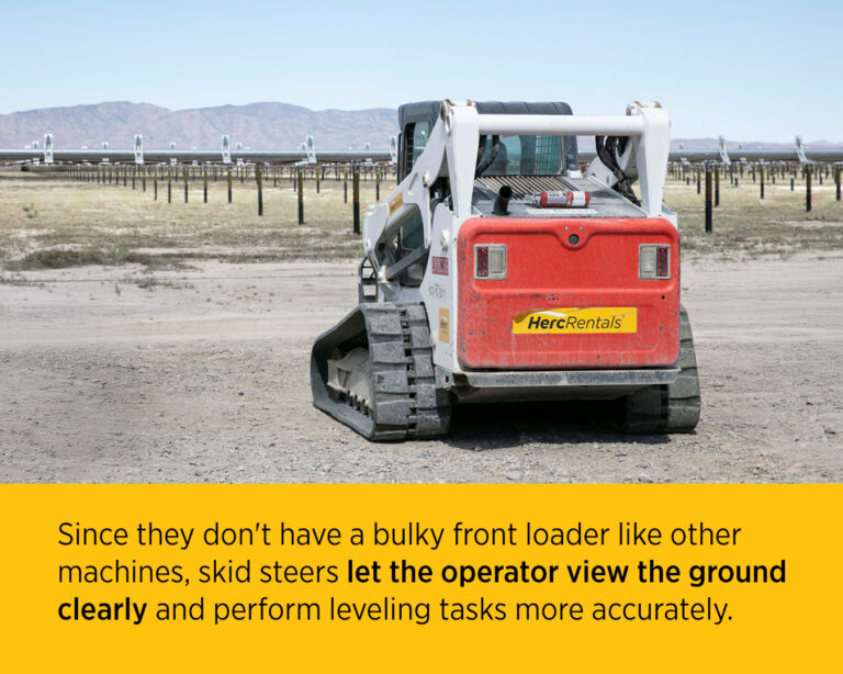 How to Level Ground With a Skid Steer | Herc Rentals