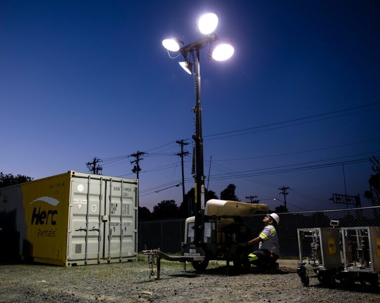 How to Choose the Best Construction Lighting | Herc Rentals